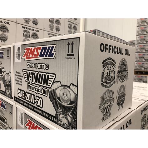 Amsoil ﻿20w50 V-Twin. Full sintético (Aceite de Moto)