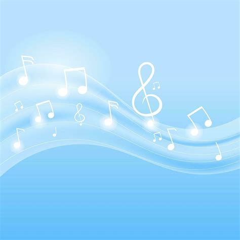 Blue Music Background