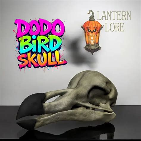 3d Printable Dodo Bird Skull By Lantern Lore