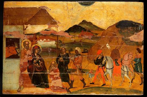 Εικόνα με την Προσκύνηση των Μάγων Μουσείο Βυζαντινού Πολιτισμού Θεσσαλονίκης