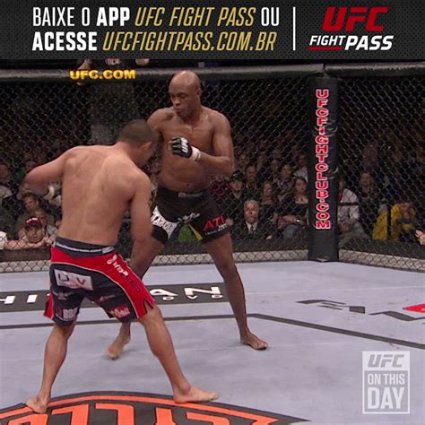 UFC Brasil on Twitter Há exatos anos Anderson Silva unificou os cinturões do peso