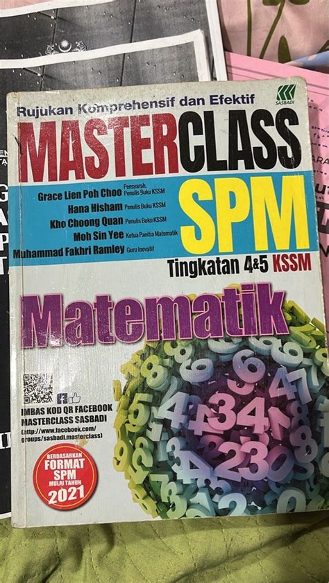 SPM BOOK MATHS REFERENCE Hobbies Toys Books Magazines Assessment