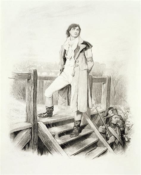 Sydney Carton From Charles Dickens A Drawing By Hablot Knight Browne