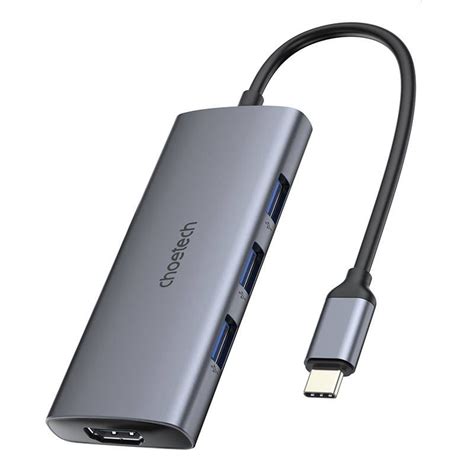 Choetech Hub M19 Usb C Notebook Dokkoló