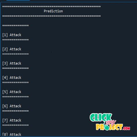 Best Final Year Project 2024 Data Mining Project 2024 Deep Learning Based Attack Detection For