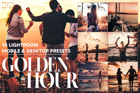 Golden Hour Lightroom Presets Graphic By Colorskillls Creative Fabrica