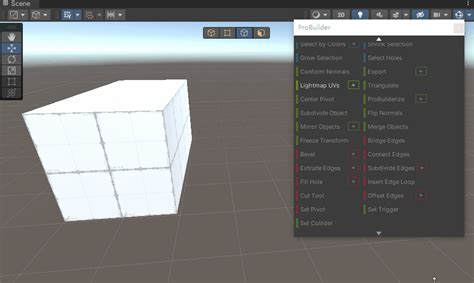 【游戏开发建模】教你使用unity Probuilder制作基础模型，搭建场景原型（ 保姆级教程 Unity 2021最新版