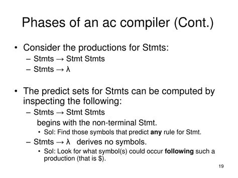Ppt Chapter 2 A Simple Compiler Powerpoint Presentation Free Download Id526661