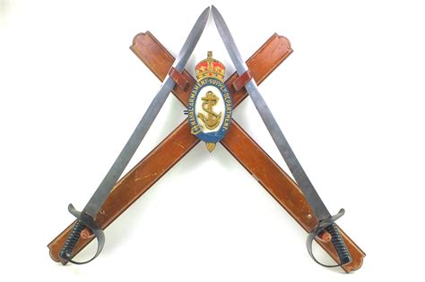 Naval Cutlasses A Brace Of 1887 Pattern Sn 9016 West Street Antiques