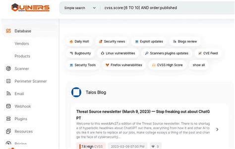 Api Vulners Python