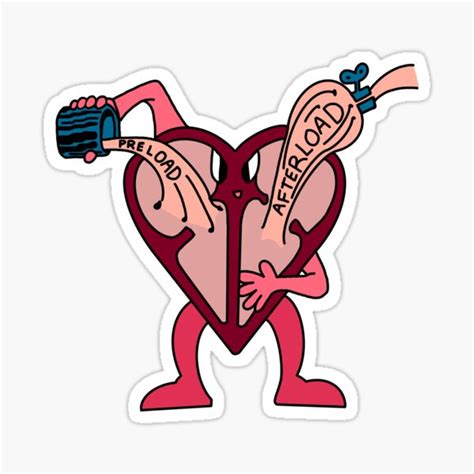 Preload Afterload Comic Sticker By Spartan 54 Redbubble