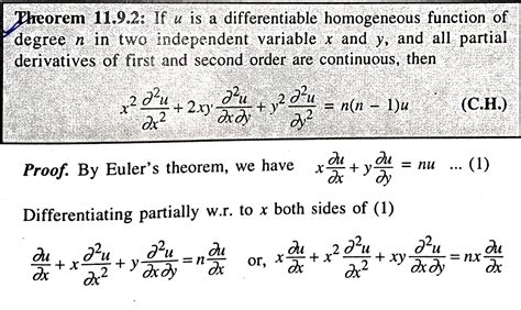 euler s theorem theorem proof and some example