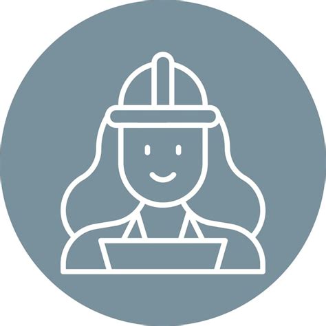 Premium Vector Qa Engineer Female Icon Vector Image Can Be Used For