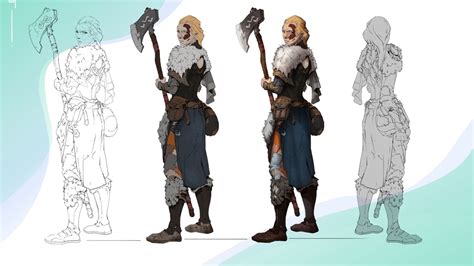 ออกแบบตัวละครในเกม character design game