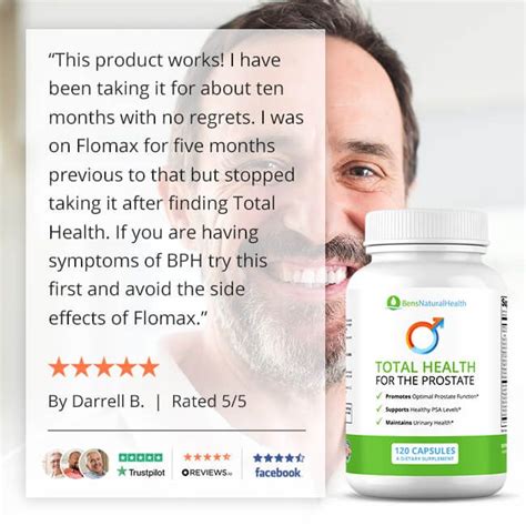 Total Health Prostate Supplement Bens Natural Health Australia Bens