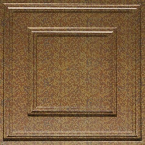 Cubed Aged Copper Ceiling Panels