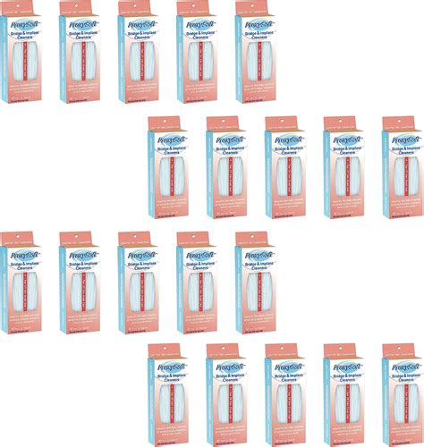 Proxysoft Dental Floss For Bridges And Implants 20 Packs Floss Threaders For