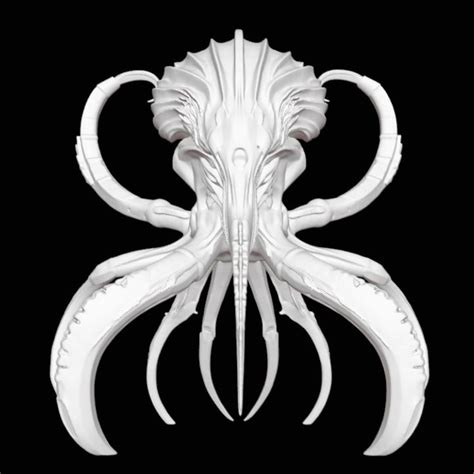 3d Printable Deep Void Leviathan By Fantasy Figures