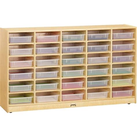 0931jc 30 Bins Mobile Storage With Assorted Colored Bins Michaels