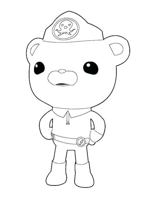 Octonauts Octopod Coloring Pages At Free Printable