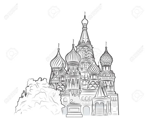 Храм василия блаженного раскраска 74 фото