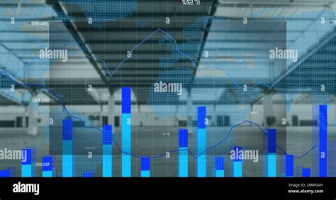 Composition Of Shapes With Globe And Data Processing Over World Map And