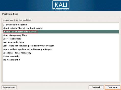 How To Manually Partition And Encrypt Kali Linux It Blog