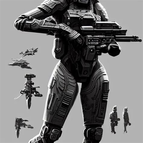 Smg Intricate Sci Fi Elegant Highly Detailed Stable Diffusion