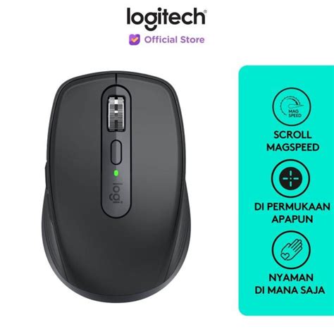 Jual Logitech Mx Anywhere 3 Mouse Wireless Performance Compact