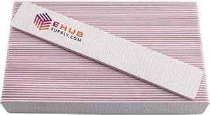 Amazon Count Grit Rectangle Nail Files For Acrylic Nails Reusable Buffering