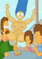 Post Marecattus Marge Simpson Ned Flanders Rod Flanders The Simpsons Todd Flanders