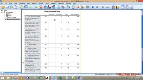 How To Calculate The Mean Of A Likert Scale Using Spss Youtube Images