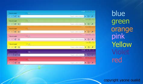 All Color Google Chrome By Yacine On DeviantArt
