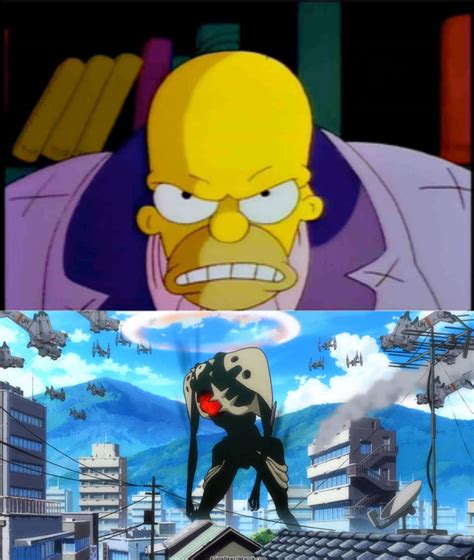 Homer Facing Angels Evangelion By B199456 On Deviantart