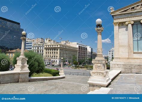 University Of Athens Building National And Kapodistrian University Of