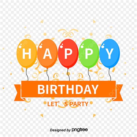 ベクトルお誕生日おめでとうイラスト画像とpsdフリー素材透過の無料ダウンロード Pngtree