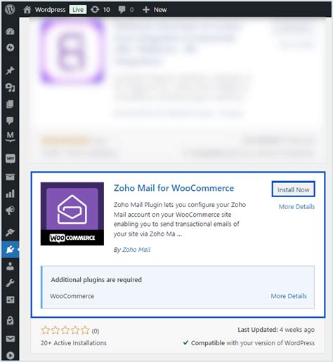 Zoho Mail Plugin For Woocommerce