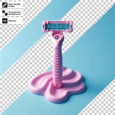 Premium PSD PSD Shaving Razor Isolated On Transparent Background With Editable Mask Layer