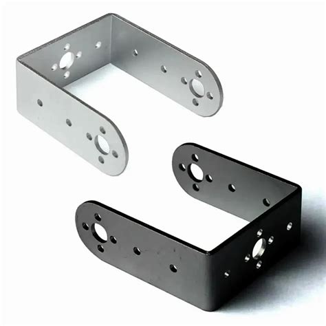 Aluminum Extra Long U Brackets For Servo Silver Black At Rs 85 Piece U Bracket In Pune Id