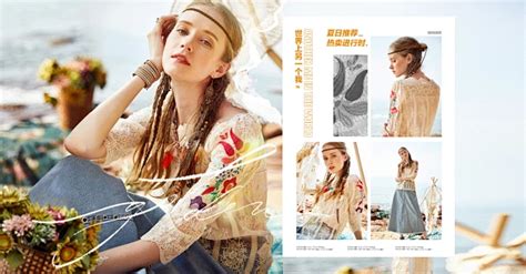 裂帛服饰旗舰店女装海报 花瓣网