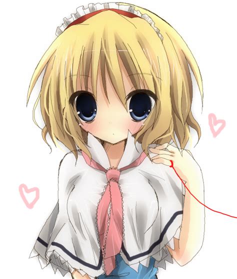 Safebooru Alice Margatroid Blonde Hair Blue Eyes Hairband Heart