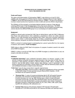 Fillable Online DATA TRANSFER AND USE Fax Email Print PdfFiller