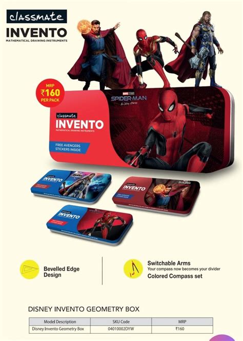 Classmate Geometry Box Disney Invento Nestambuy