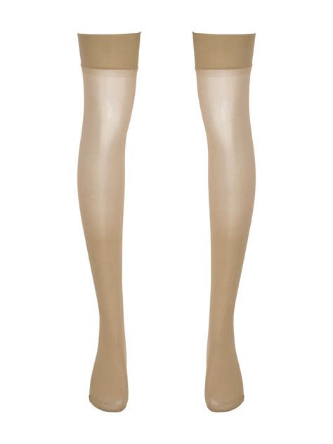 De Herren Sexy Sissy Strümpfe Netzstrümpfe Durchsichtig Glänzend
