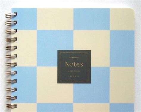 Fringe Studio Maxwell Checks Spiral Notebook 975 X 725 192