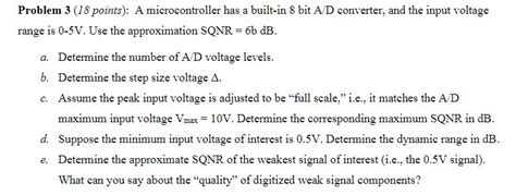 solved problem 3 18 points a microcontroller has a