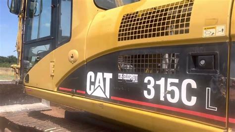 Cat 315 CL Pattern Control Changer Location YouTube