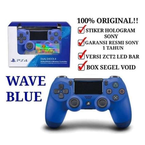 Jual Stick Stik Ps4 Original Sony Controller Ds4 New Lightbar Biru Di Seller Silvanna Kapuk