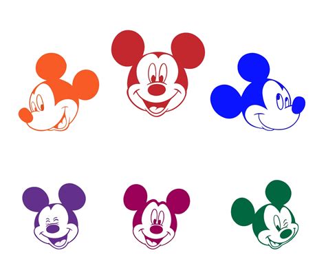 Mickey Mouse Head Svg Perfect For Crafting Design Projects