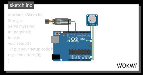 Servo Copy Wokwi ESP STM Arduino Simulator